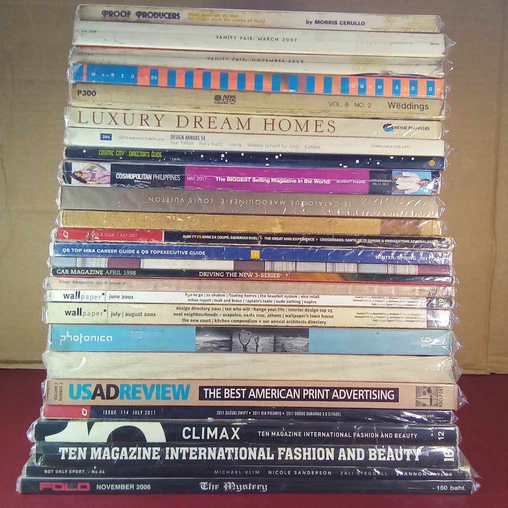 MG41 MAGAZINES - Special Editions (Pre-loved) | Shopee Philippines