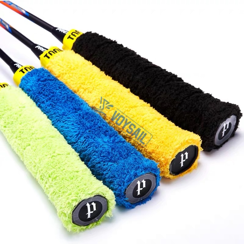 Badminton racket towel grip with fishing rod grip with absorbent non ...