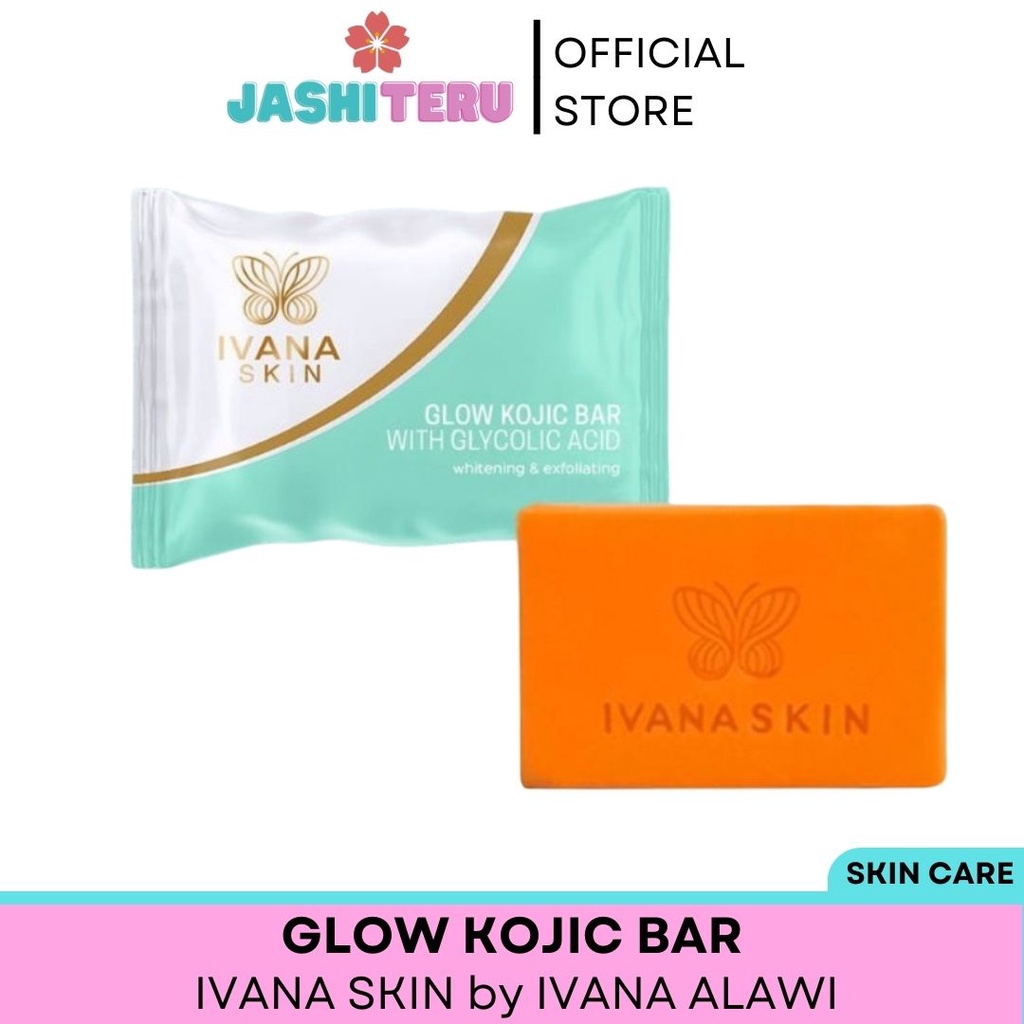 IVANA SKIN Glow Kojic Bar with Glycolic Acid Removes Dark Spots Scars ...