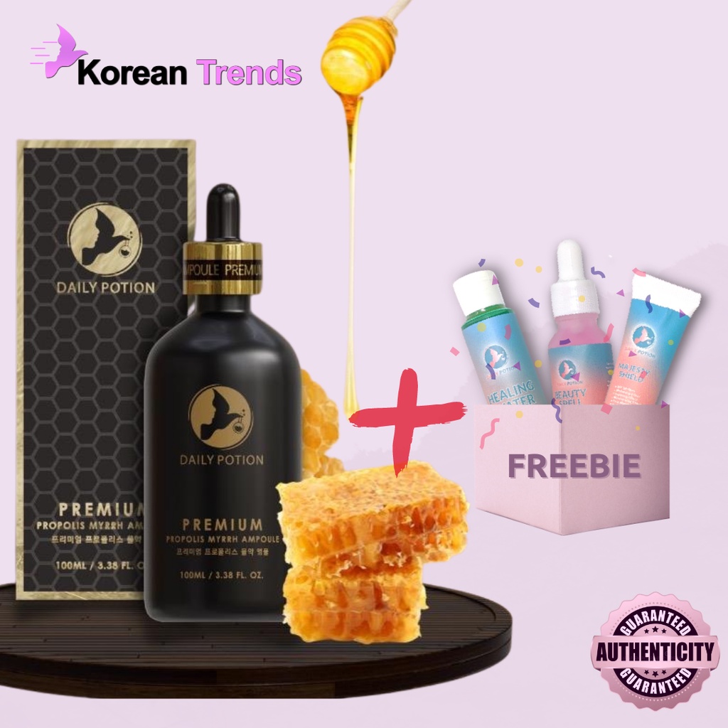 DAILY POTION PREMIUM PROPOLIS MYRRH AMPOULE 100ML | Shopee Philippines
