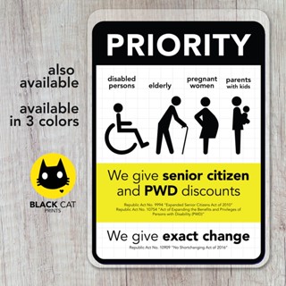 Express Lane / Priority Lane Laminated Signs / Laminated Signages ...