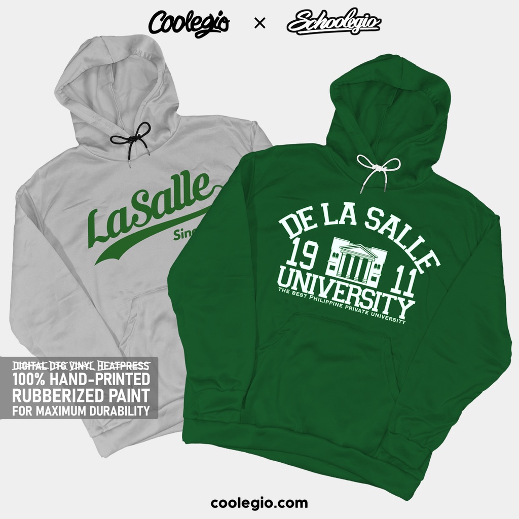 Hoodie DLSU002 050 "LaSalle Since 1911" Jacket Unisex - De La Salle ...
