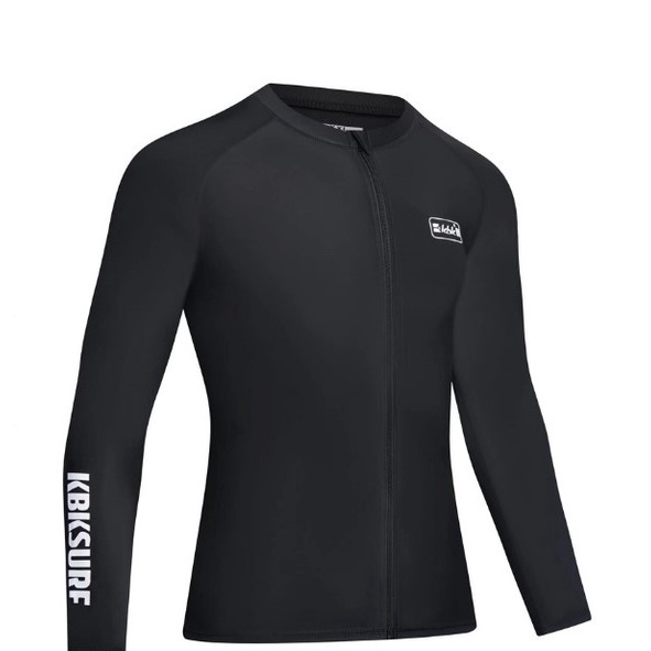#118 Long Sleeve Rush guard SwimSuit Fit Compression Rash Guard Gym ...