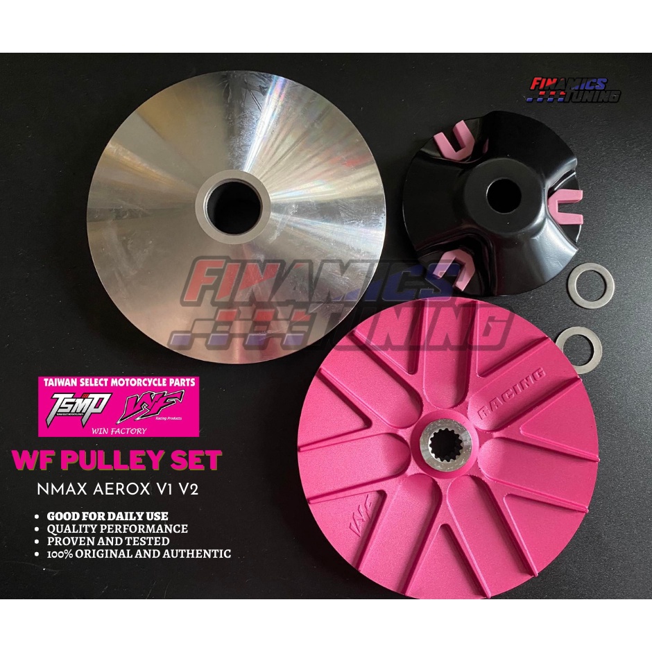 V2 PULLEY SET NMAX AEROX V1 V2 NMAX 2020 AEROX 2021 WF | Shopee Philippines