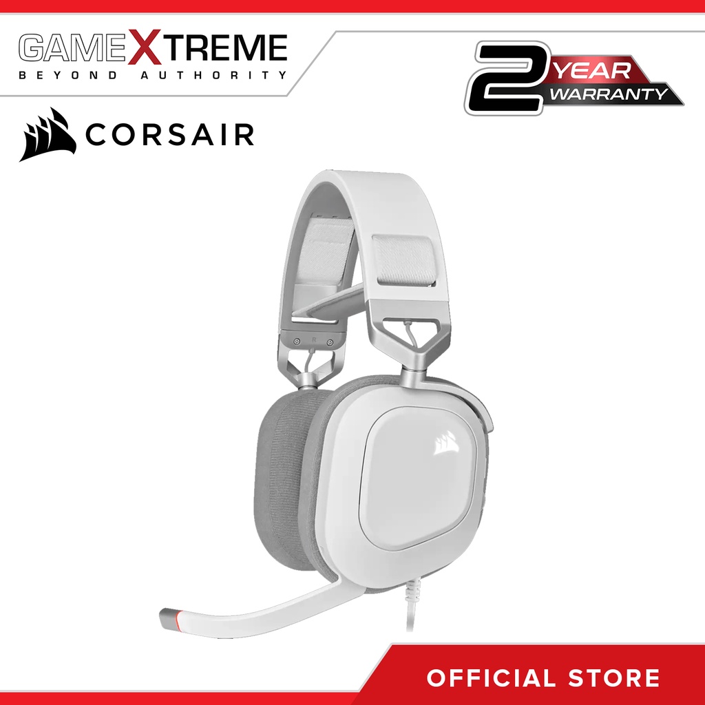 Corsair HS80 RGB USB Premium Wired Gaming Headset with 7.1 Surround ...
