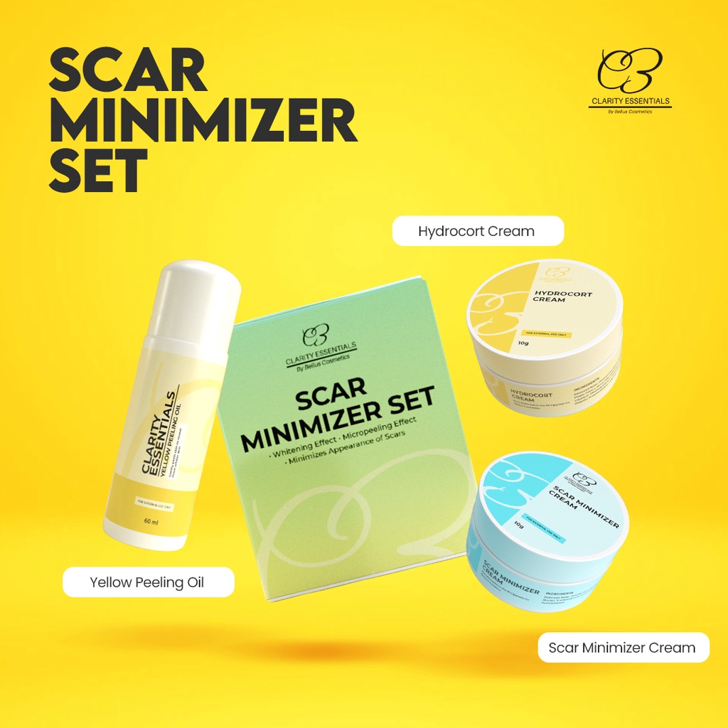 Scar Remover Set Scar Minimizer Set | Clarity Essentials | Shopee ...