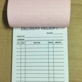 Delivery Receipt 1/4 duplicate and triplicate quality paper | Shopee ...