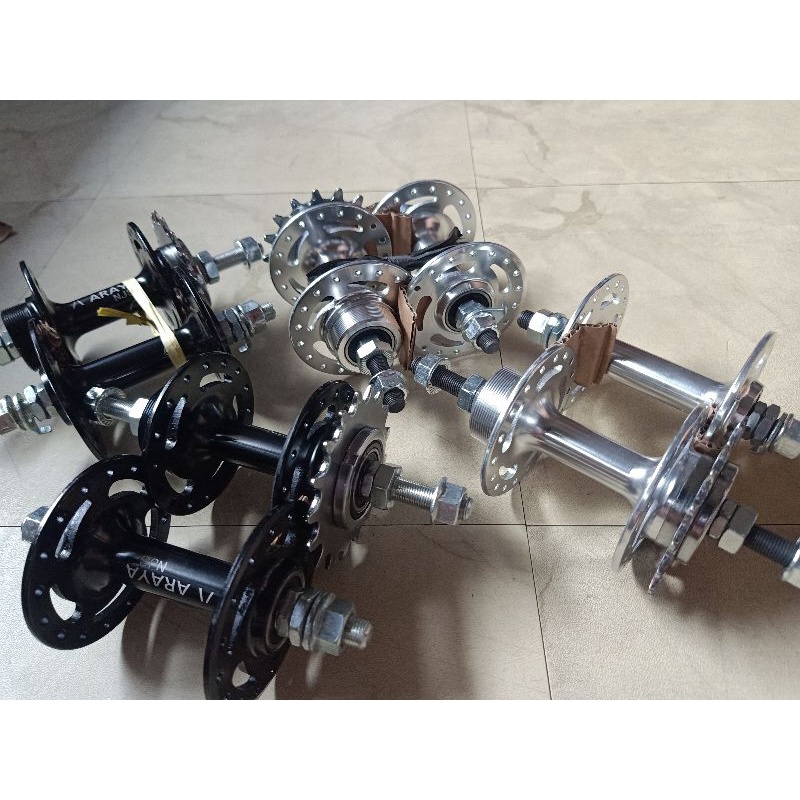 FIXIE HUB ARAYA NJS TAIWAN 32HOLES AND 36 HOLES 17 TEETH FRONT AND REAR ...