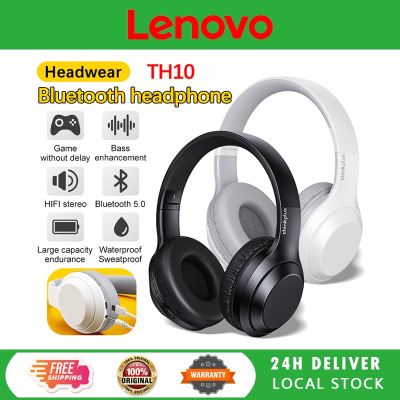 Lenovo Thinkplus TH10 TWS Stereo Bluetooth Earphones Music Headset with ...