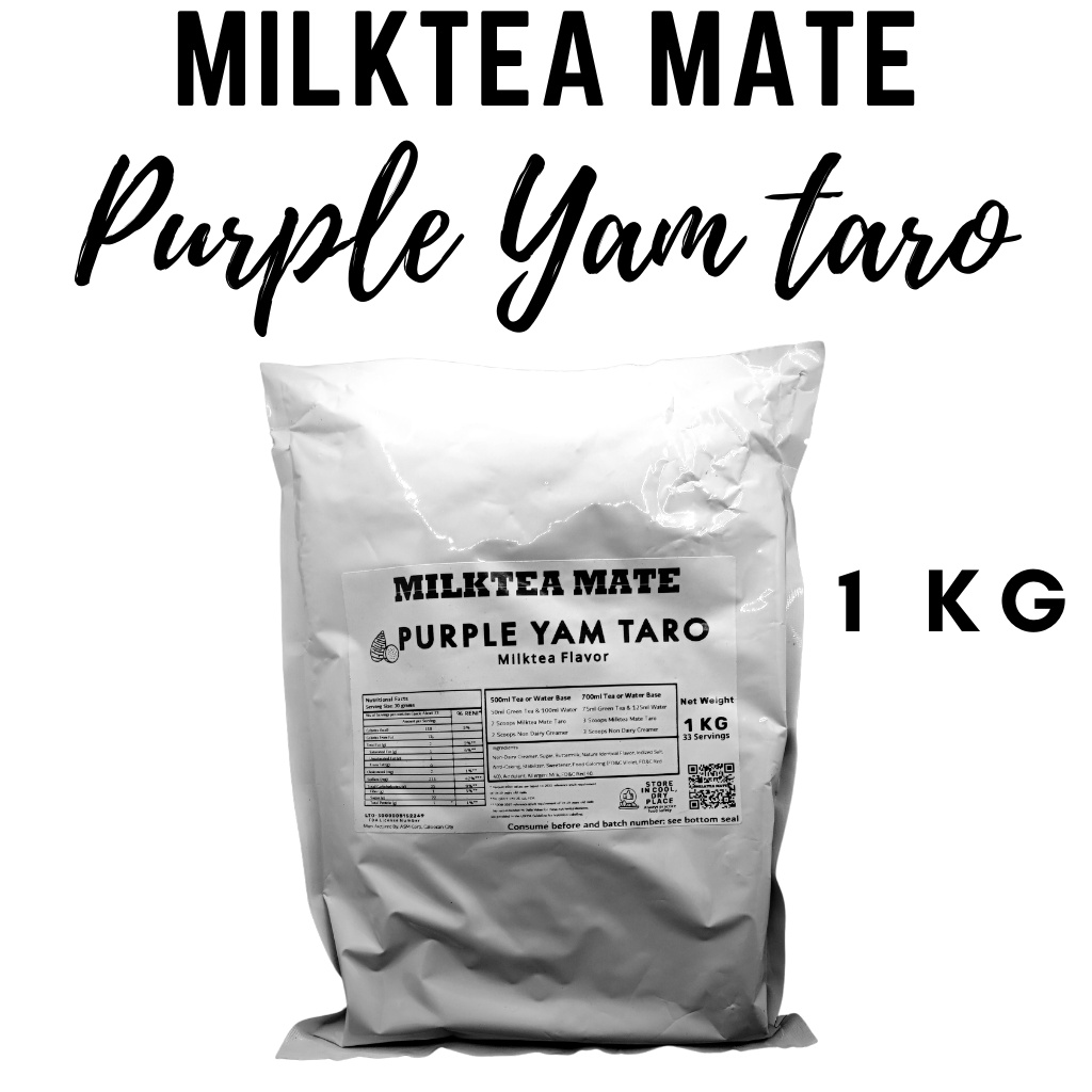 MLKT Powders, Milktea Mate Premium Powder Flavor 1kg for MilkTea ...
