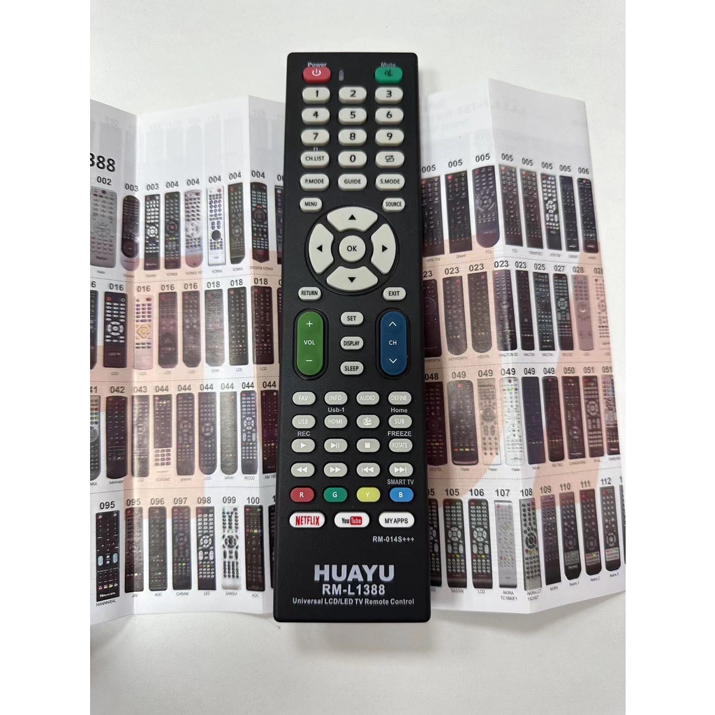 Universal Smart TV Remote Control LCD LED Television RM-014S+ RM-014S ...
