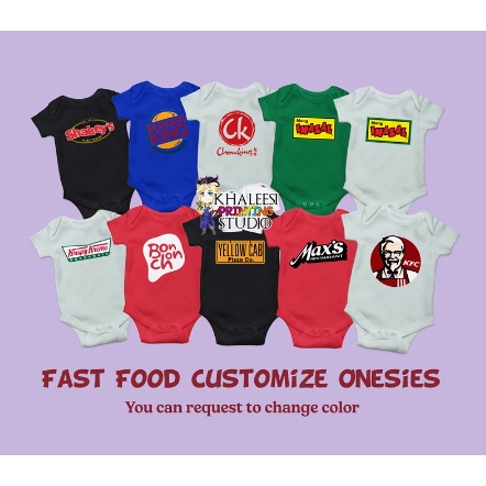 CUSTOMIZED ONESIES SET (ANY DESIGNS) 2023 | Shopee Philippines
