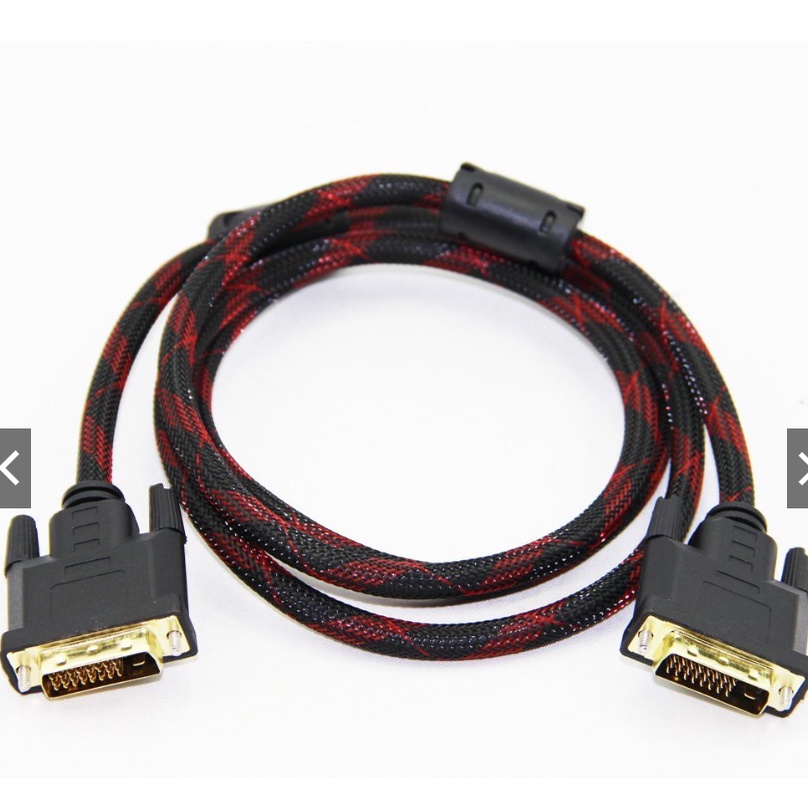 DVI Cable DVI-D (24+1) Dual Link Male to Male 1.5M | Shopee Philippines