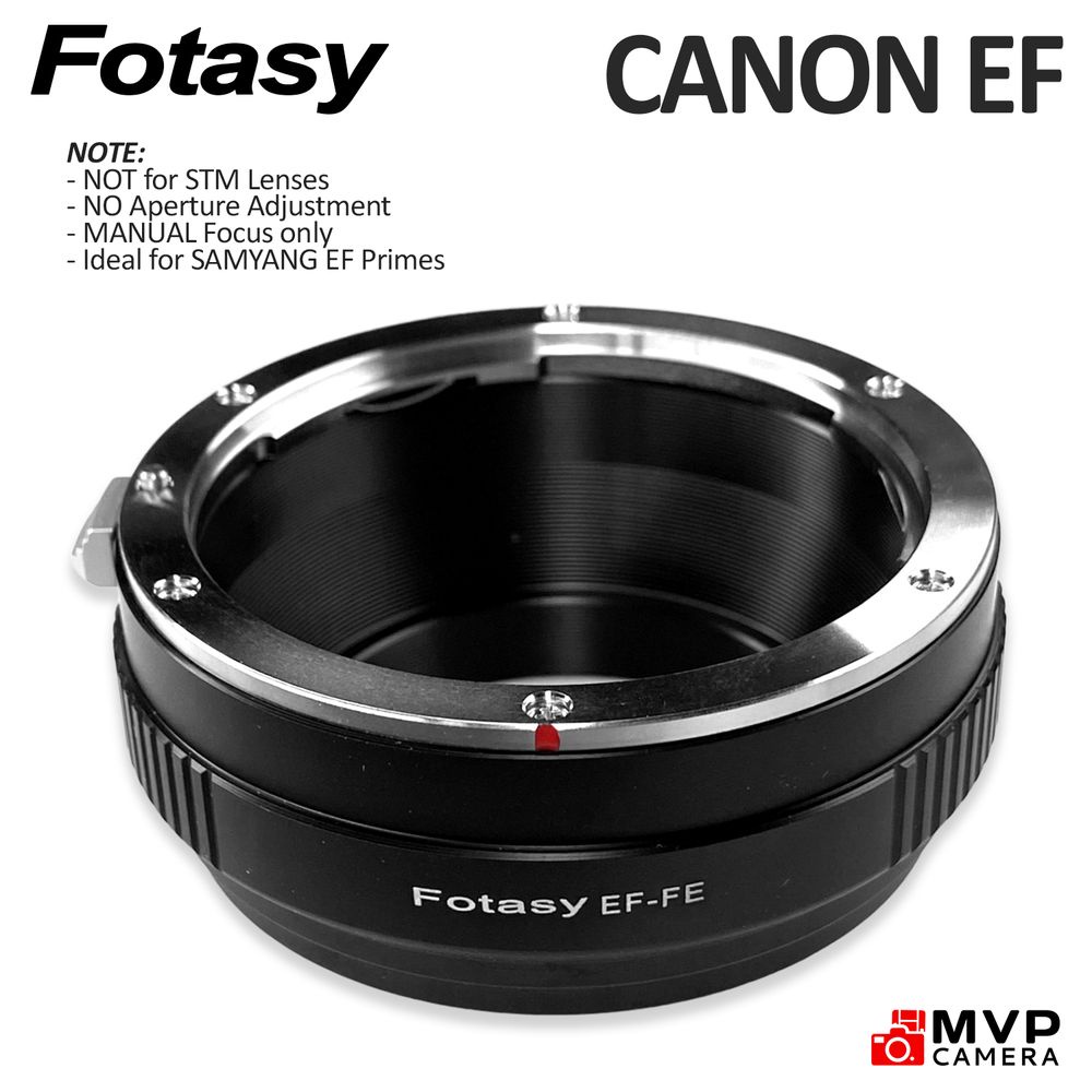 FOTASY Manual Adapter Adaptor for Vintage lenses to Digital Mirrorless ...