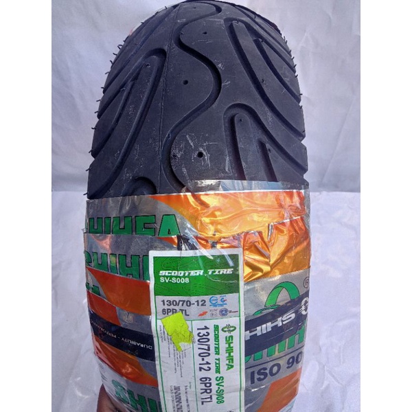 110/80-12 , 120/70-12 , 130/70-12 , 140/70-12 Tubeless / SHIHFA / Made ...