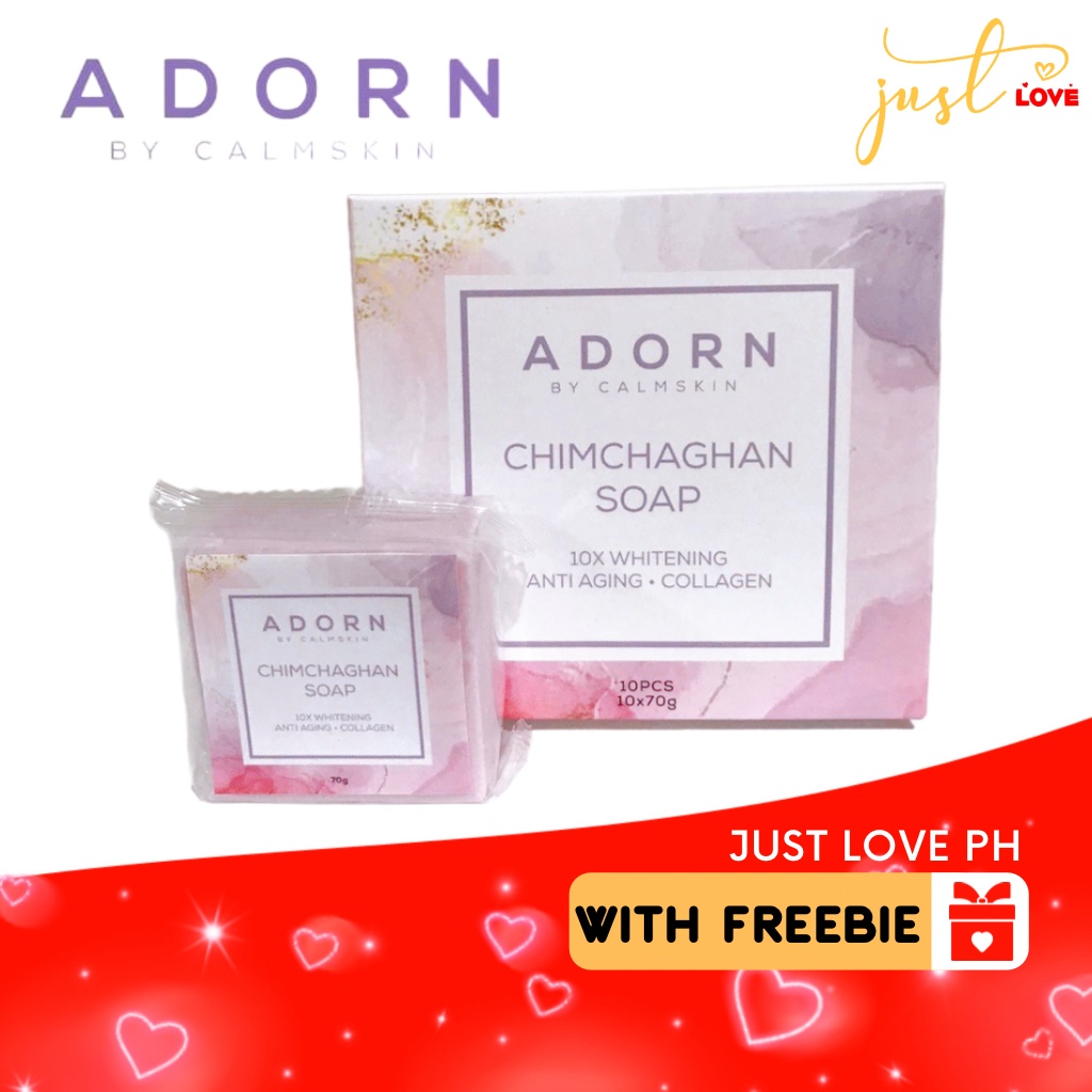 Adorn by Calmskin Chimchaghan Soap 10 Bars | Shopee Philippines