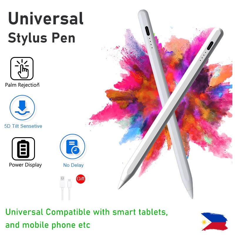 Android phone tablet universal 2 in 1 touch screen pen capacitive pen ...