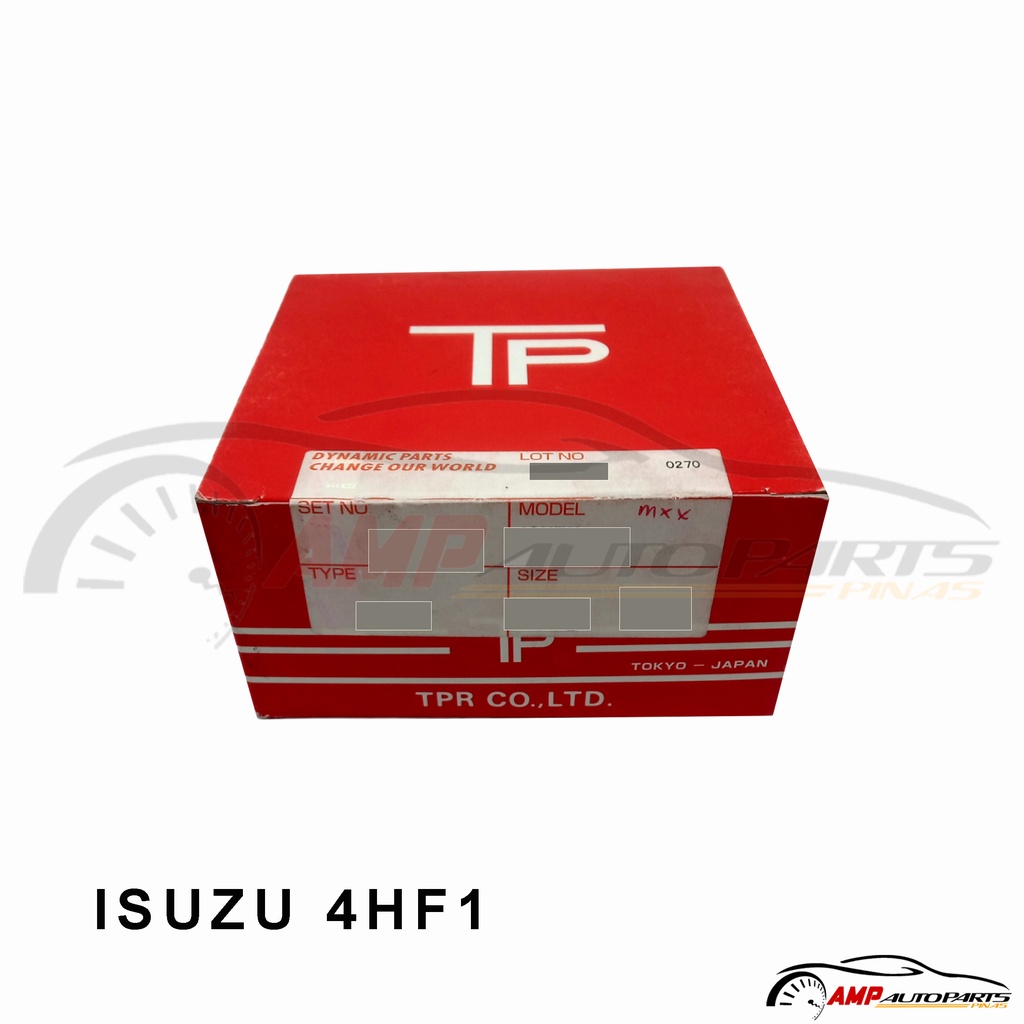 Piston Ring For ISUZU ELF 4HF1 (NON-TAPERED / TAPERED) | Shopee Philippines
