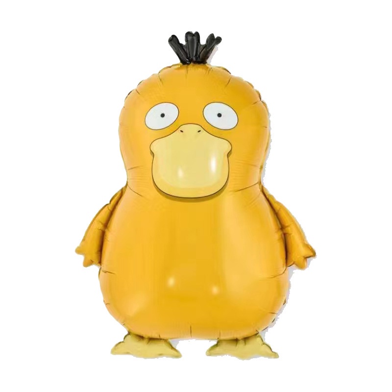 24 inch foil balloon Pokemon Go theme Yellow Duck cartoon birthday ...