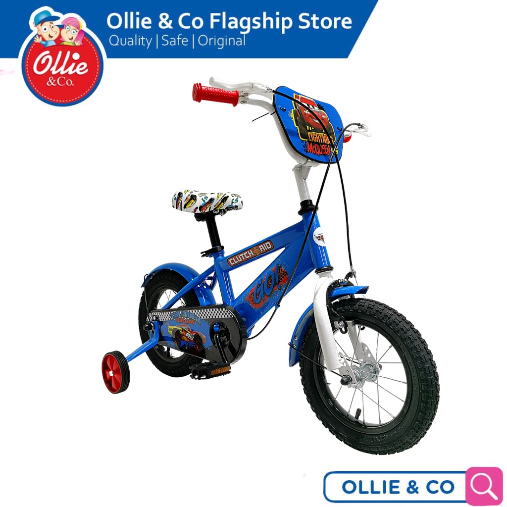 Disney Cars 12 Inches Bike with Training Wheels for Kids Ages 3 and Up ...