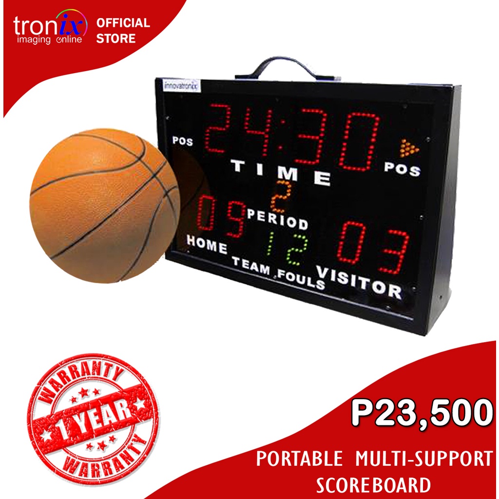 troniximaging Portable Score Board One (1) Unit Tronix Multi-Sport Portable Scoreboard ...