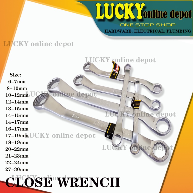 CLOSE WRENCH MATTE FINISH ( SOLD PER PIECE ) | Shopee Philippines