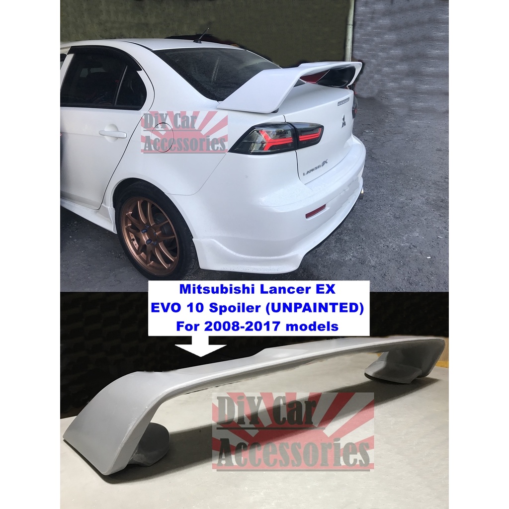 Mitsubishi Lancer EX Spoiler (EVO 10 edition) | Shopee Philippines