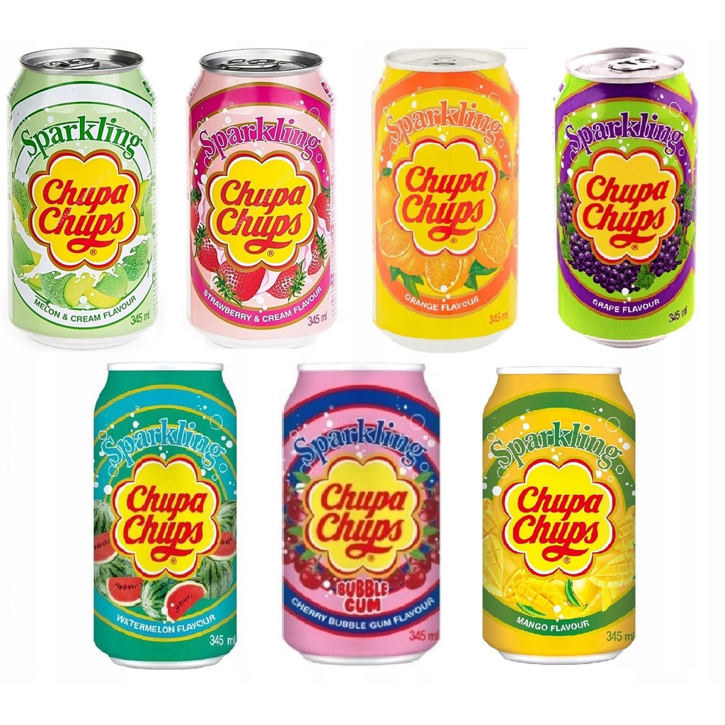 CHUPA CHUP SPARKLING SODA (ASSORTED FLAVORS AVAILABLE - 1 CAN PER ORDER ...
