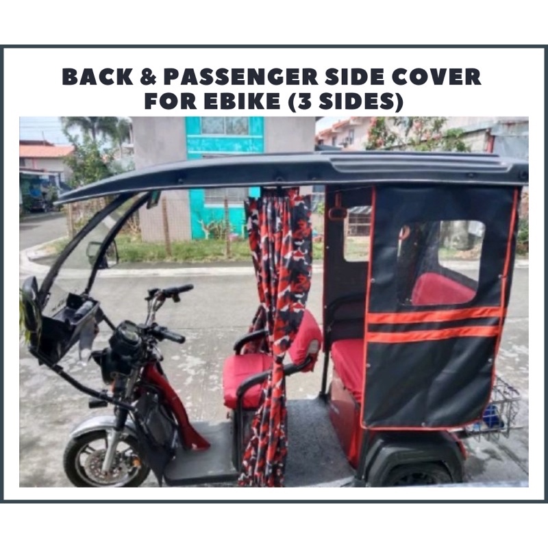 Ebike Ruipjey Top Promax Leather and Plastic Cover Trapal for Back and ...