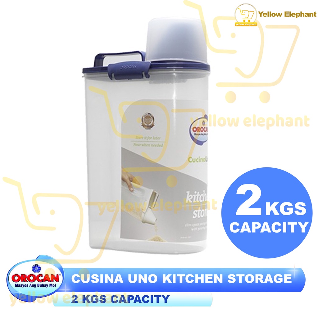 Orocan Cucina Uno Kitchen Storage 2kg | Shopee Philippines
