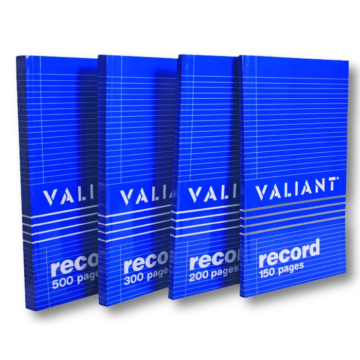 Sold Per Piece - Valiant Record Book 500, 300, 200, 150 pages Big size ...