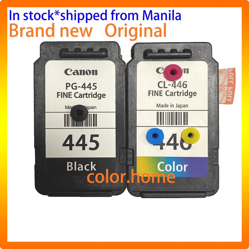 Canon BrandNEW 445 446 Ink Cartridge PG 445 CL 446 Refillable MG2440 ...