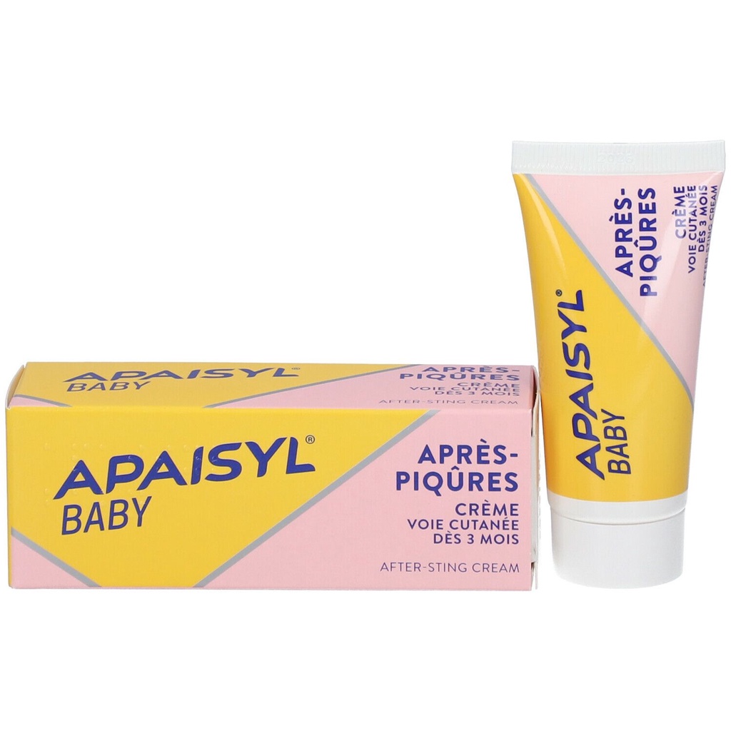 APAISYL Baby Itch Relief Cream 30ml For Insect Bites And Stings Plants ...