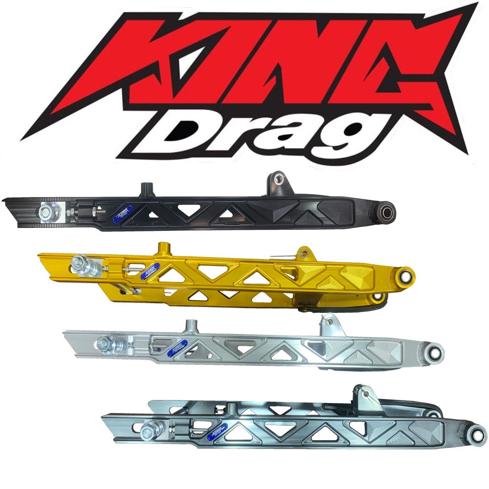 King Drag CNC Aluminum Alloy Lighten Swing Arm For Sniper 150 Sniper ...