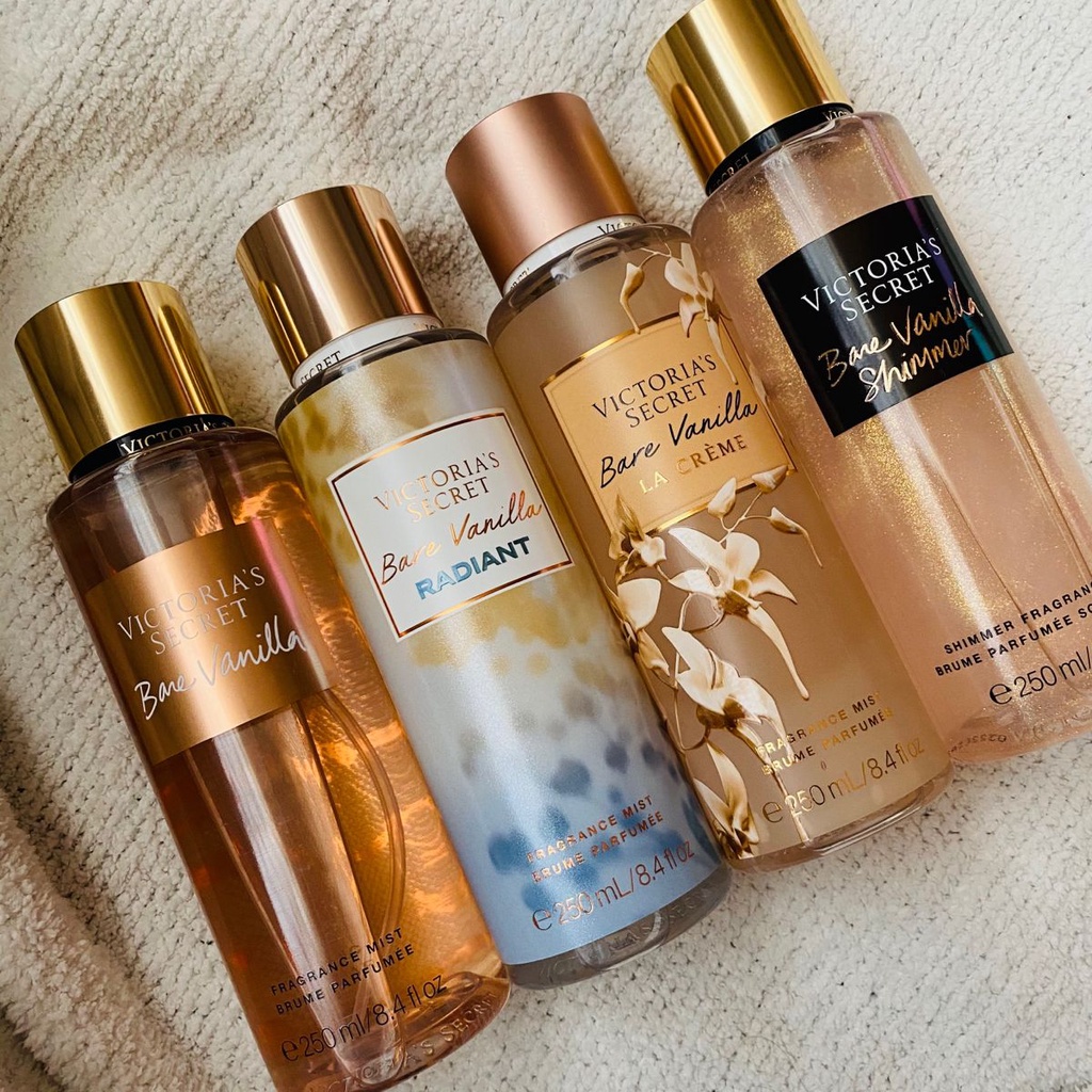 Bare Vanilla Victoria's secret Fragrance mist w/ barcode 250ml [ready stocks] | Shopee Philippines