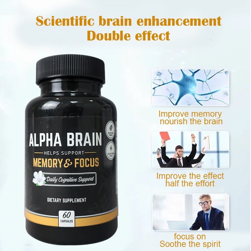 Intelligence CapsuleSupplement Cognitive Functions Memory Mental Speed ...