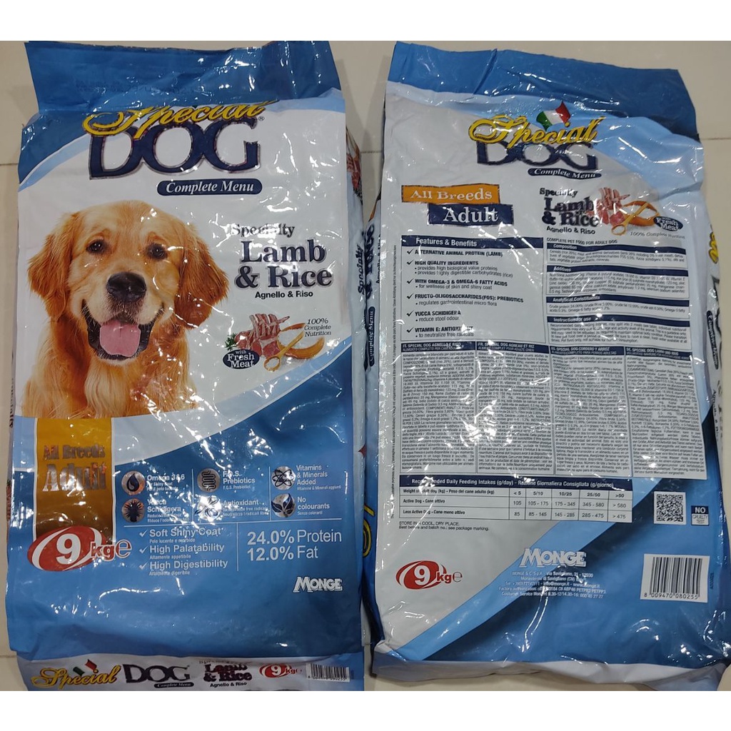 SPECIAL DOG FOOD FOR PUPPY & ADULT 9KG | Shopee Philippines