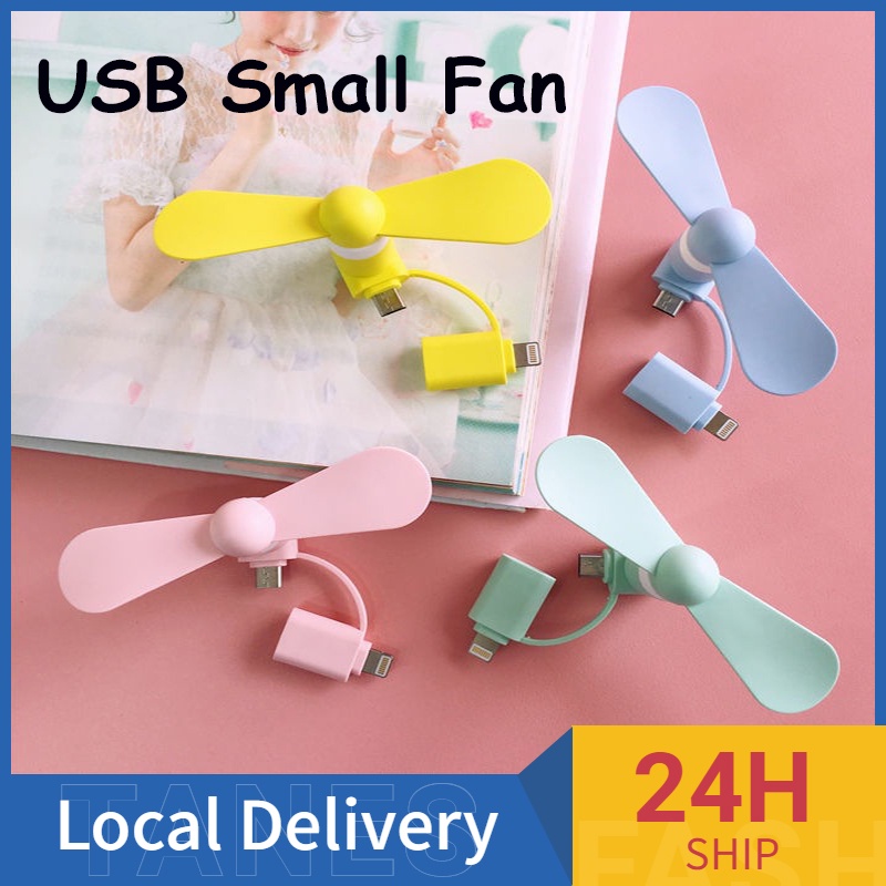 Mobile Phone Mini Fan Mobile Phone Plug-in Mini Fan Portable Cute ...