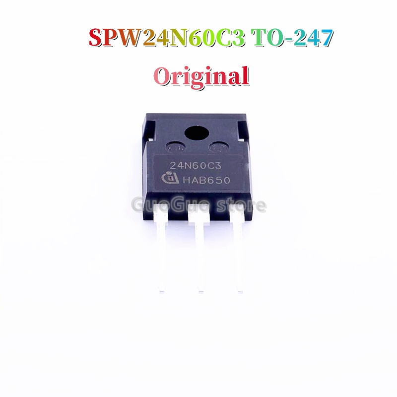2pcs Original 24N60C3 TO-247 SPW24N60C3 TO247 24A/650V N-channel MOSFET ...