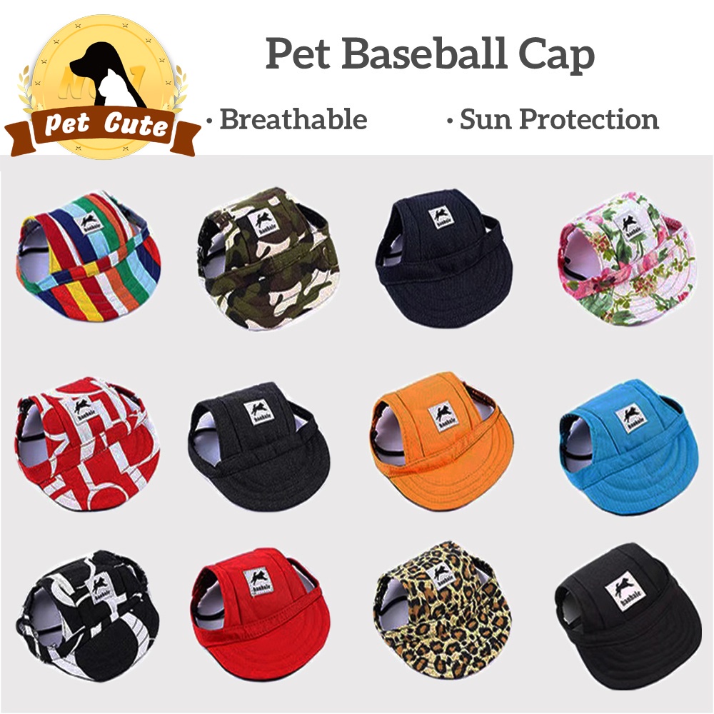 Cute Dog Hat Pet Har Cat Hat Baseball Cap Windproof Travel Sports Sun ...