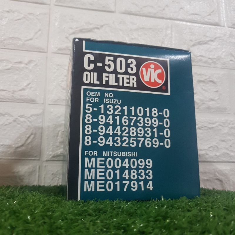 VIC Oil Filter C-503 (Original) | Shopee Philippines