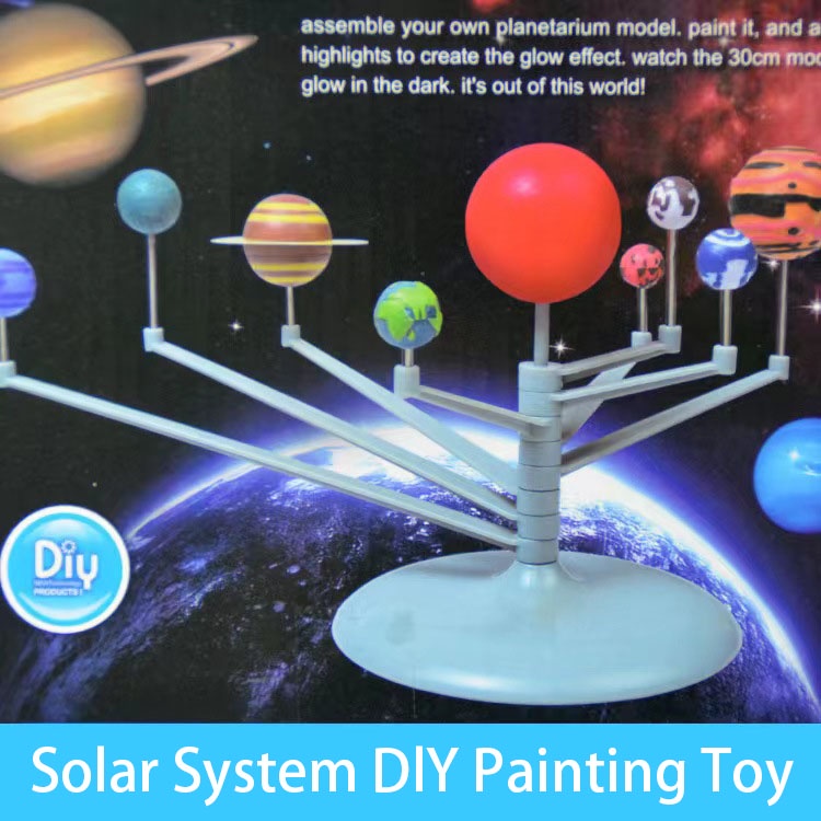 Planets of the solar system Assembly Model Children's Educational ...