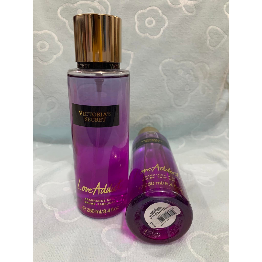 Cod Love addict Victoria's secret Fragrance mist w/ us barcode 250ml ...