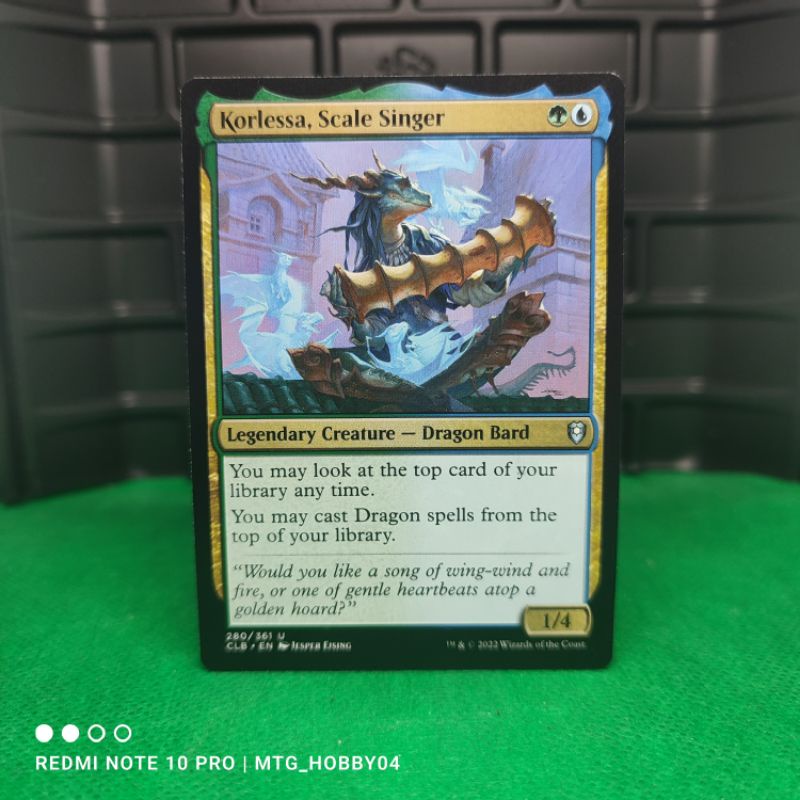 Korlessa, Scale Singer - mtg baldurs gate | Shopee Philippines