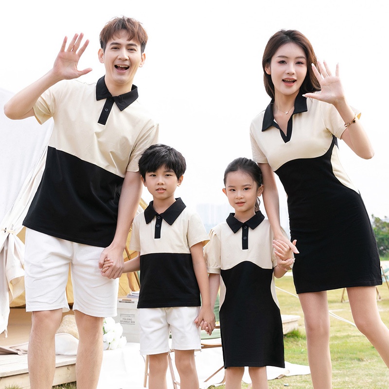 Polo Family Dresses Birthday Party Men Shirt Boy t-shirts Women Girl ...