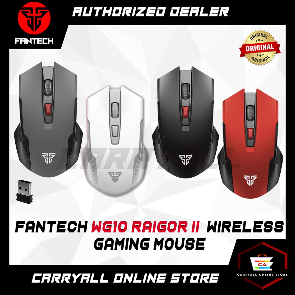 FANTECH WG10 RAIGOR II Wireless Gaming Mouse | Shopee Philippines