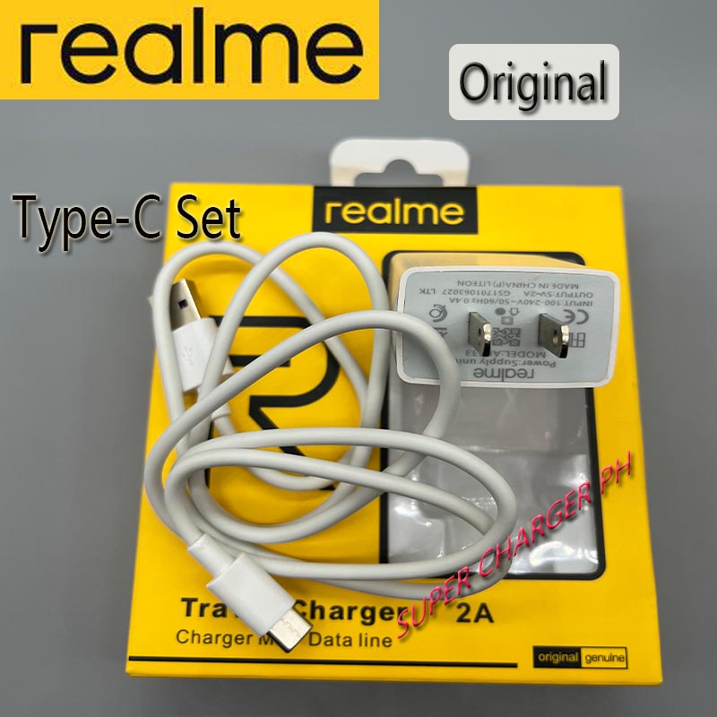 Realm Original Fast Charging 15W Type-C /Cable For Android Charger 2IN1 ...