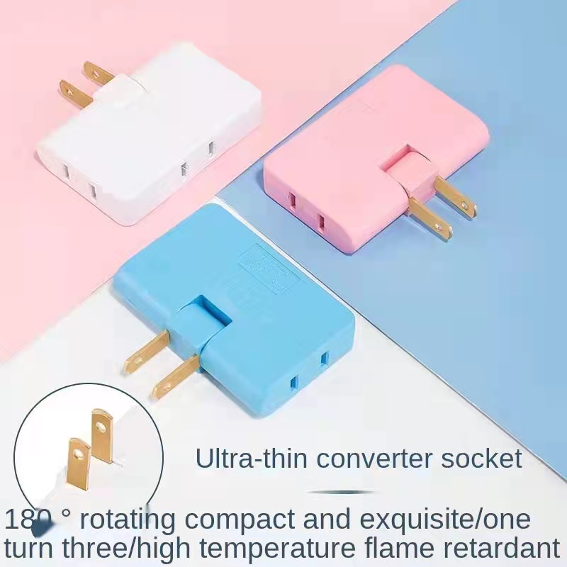 3IN1 MULTI-PLUG 1500W ROTATABLE WIRELESS SOCKET 250V OUTLET POWER ...