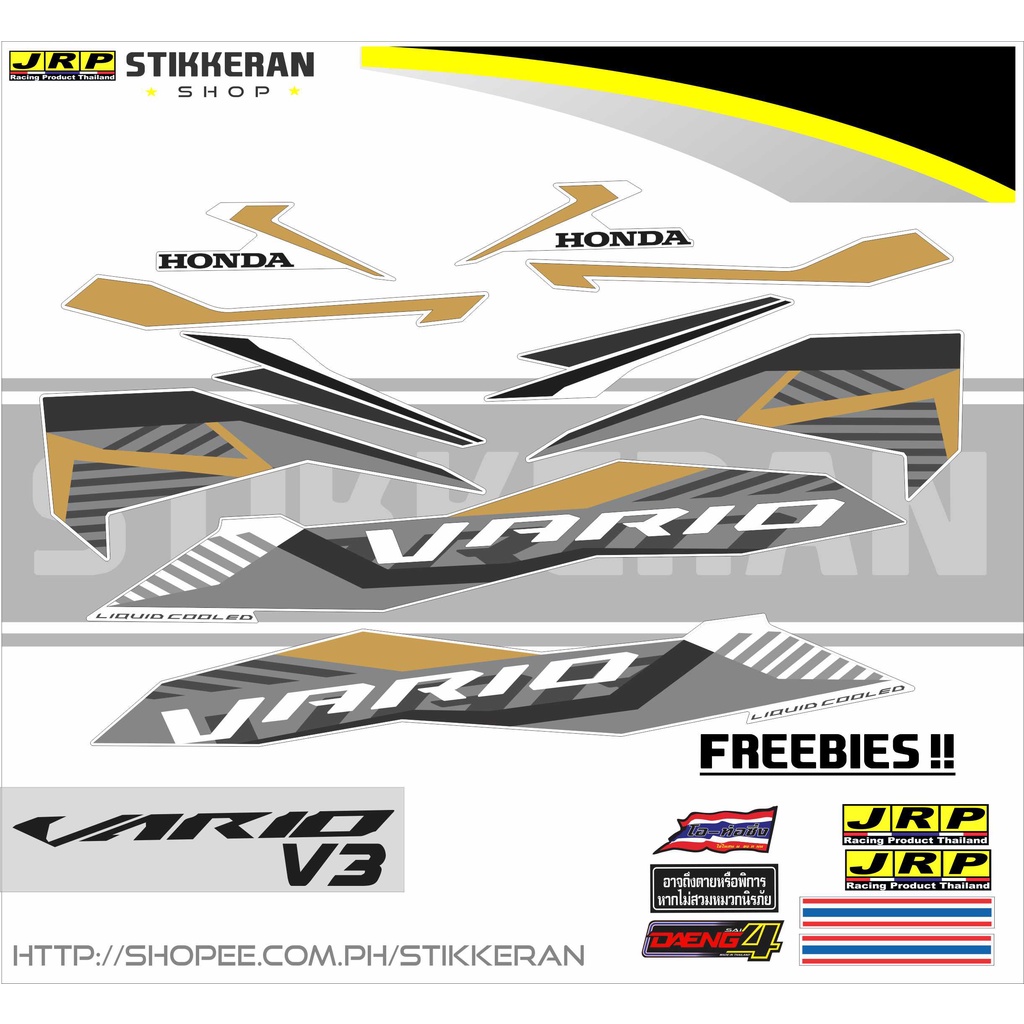 CLICK V3 125 VARIO DESIGN MALAYSIAN DECAL | Shopee Philippines