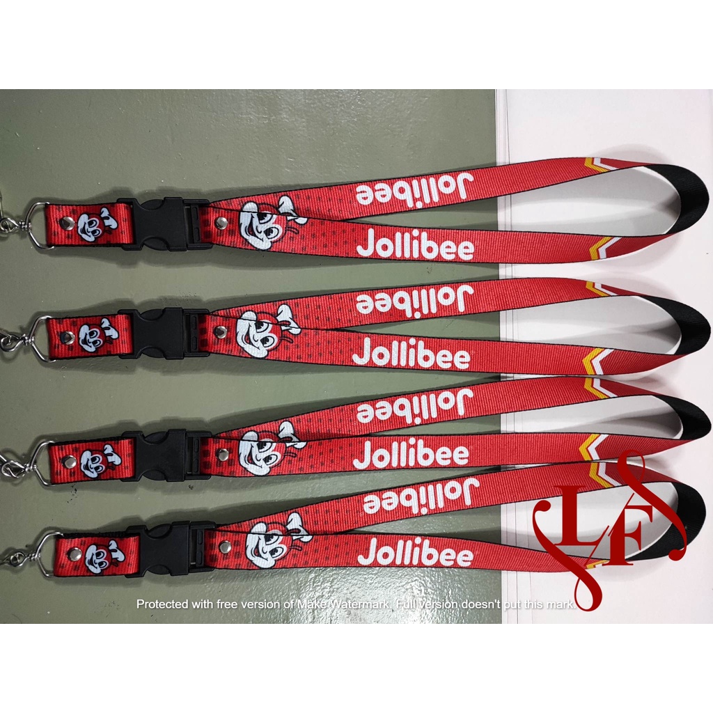 Jollibee Design ID Lace Lanyard | Shopee Philippines